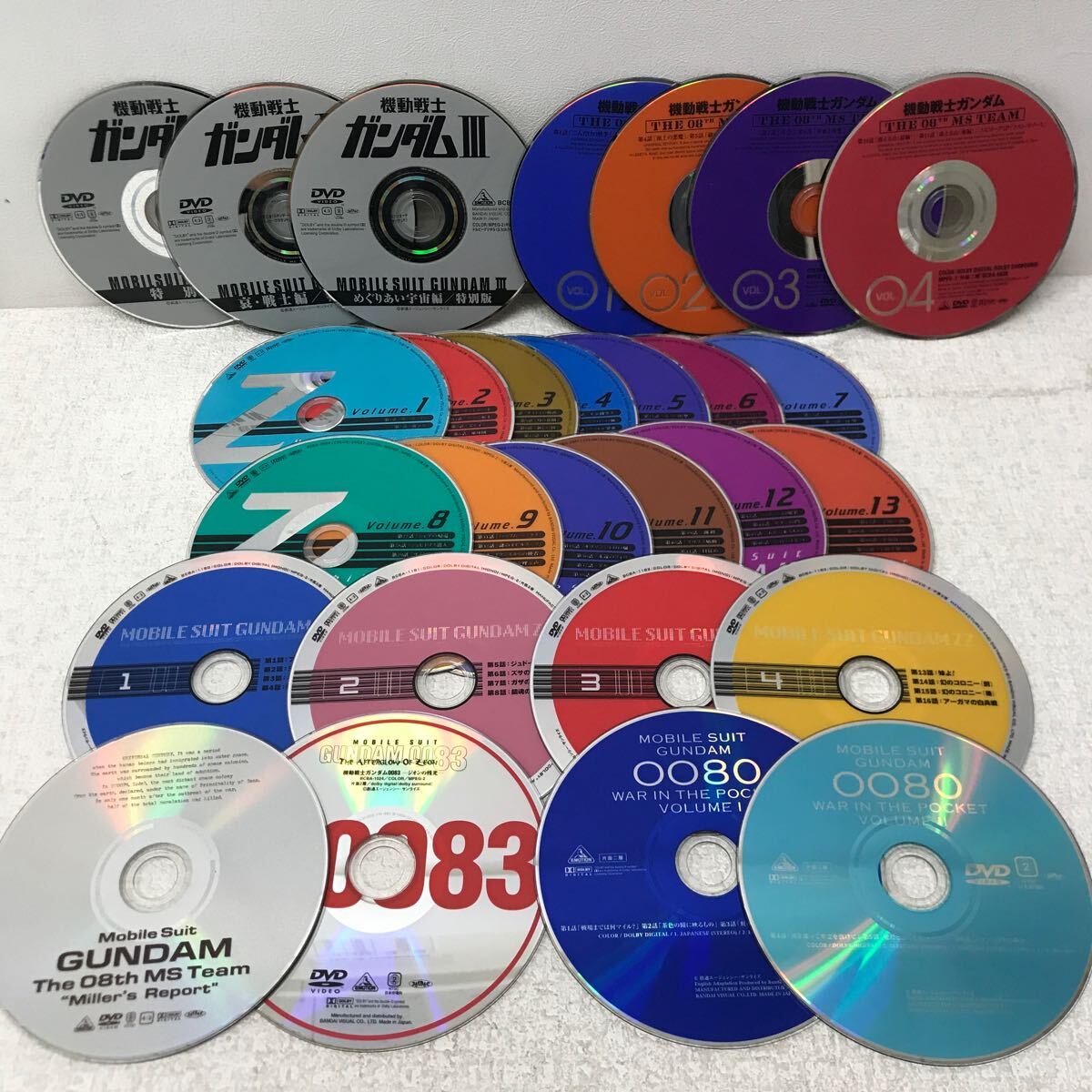 Yahoo!オークション - I0919M3 まとめ 機動戦士ガンダム DVD 28枚セッ...