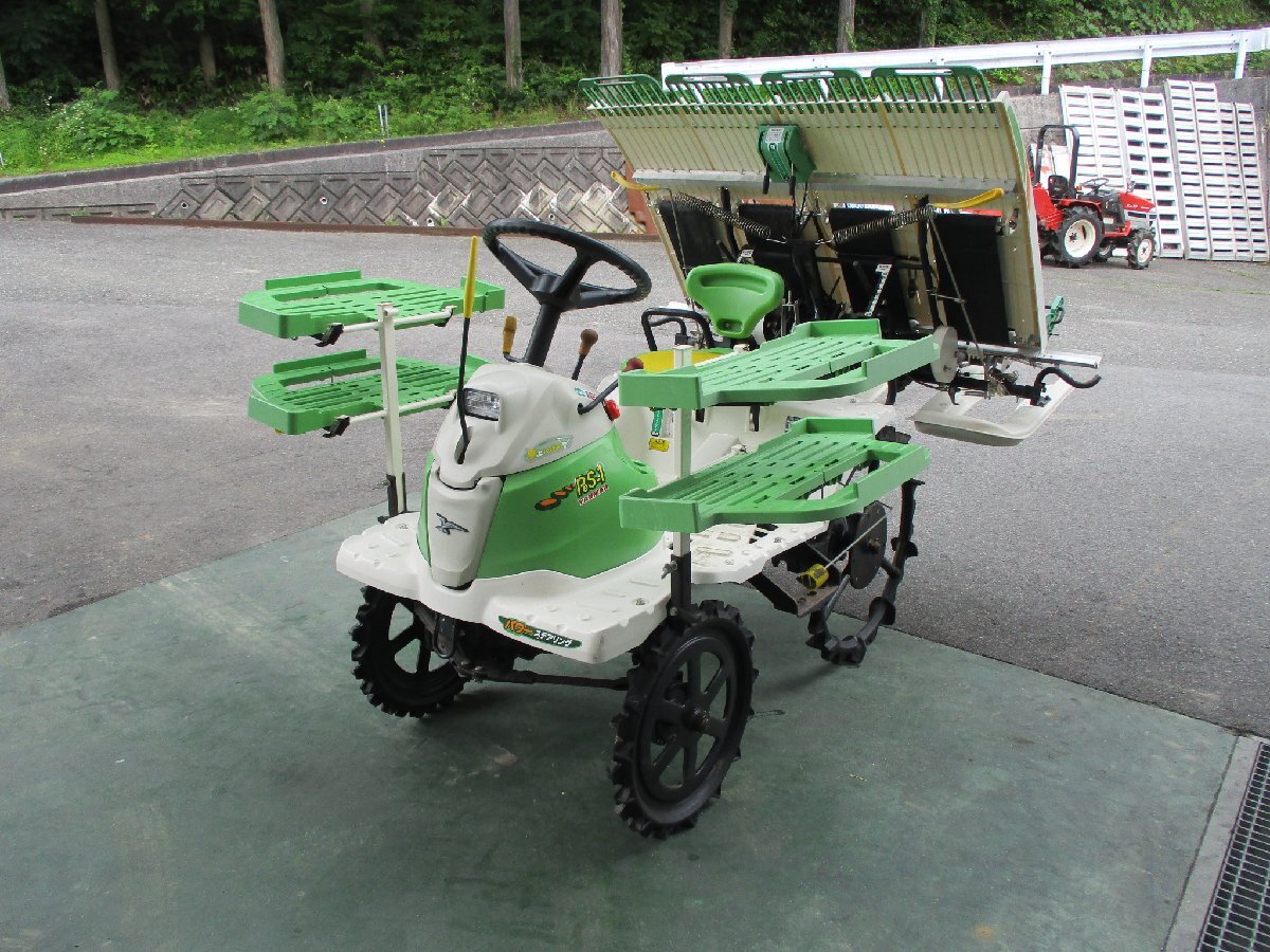 広島 現状出品 ヤンマー 田植機 PeS-1 4.0ps 4条植 クランク パワステ リコイルスタート マニュアル かわかく農機(車体)｜売買されたオークション情報、yahooの商品情報を ...