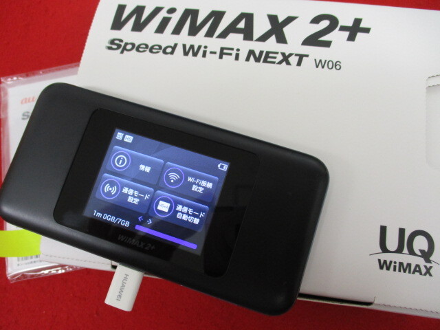 Yahoo!オークション - 【3497】通電OK UQ WiMAX スピード Wi-Fi NEXT ...