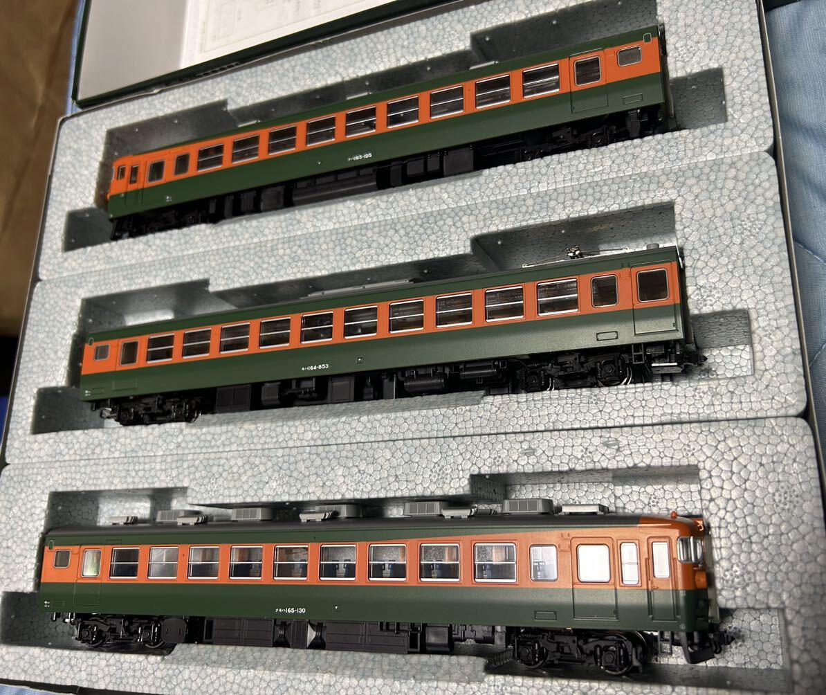 Yahoo!オークション - KATO HO 165系800番台 3両セット クハ165 モハ16...