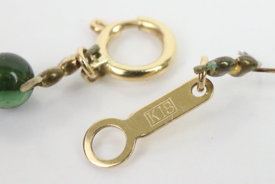 l. K18 天然 マルチカラー トルマリン ネックレス 約12g 約51cm ゴールド 天然石 彩irodori(トルマリン)｜売買されたオークション情報、yahooの商品情報をアーカイブ ...