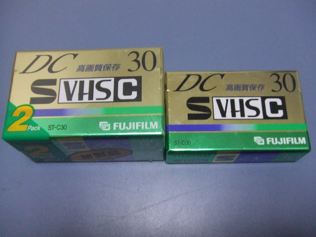 Yahoo!オークション - 【未使用】 S-VHS C テープ FUJIFILM 富士フイ...