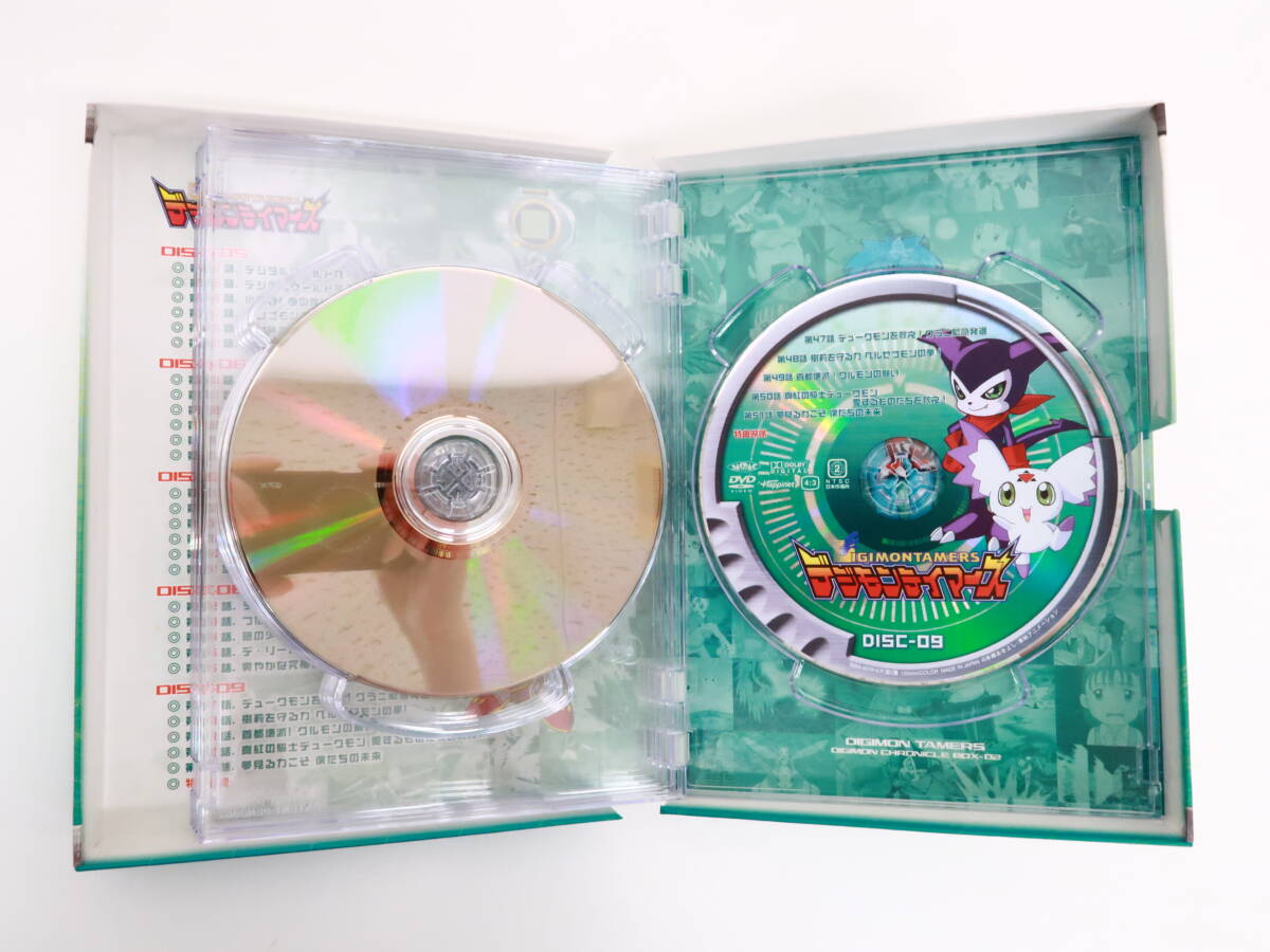 Yahoo!オークション - EU073/DVD/9枚組/デジモンテイマーズ DVD-BOX