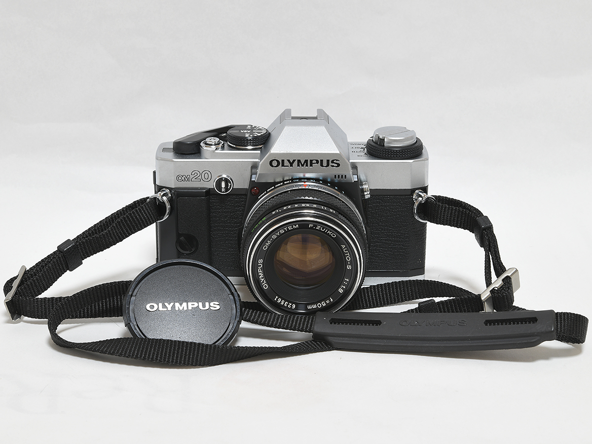 Yahoo!オークション - OLYMPUS オリンパス 「OM20」シルバーボディ＆「...