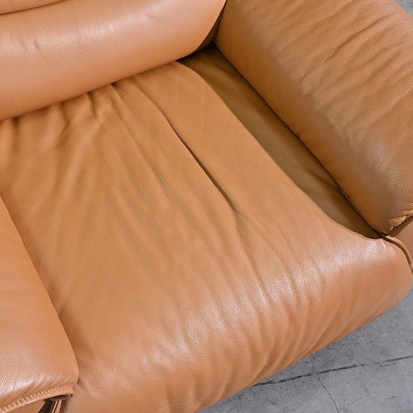 Yahoo!オークション - カリモク「ZS94」シングルソファ 本革 1PS 1シー...