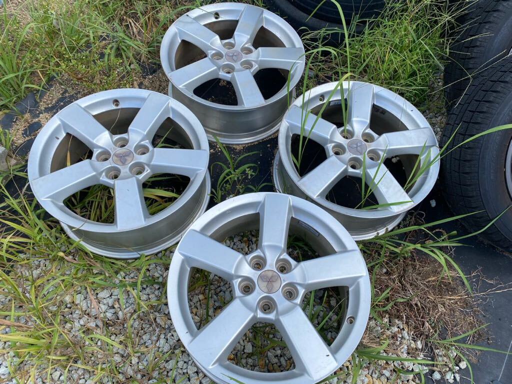 Yahoo!オークション - 三菱 cw5w アウトランダー 純正ホイール PCD114....