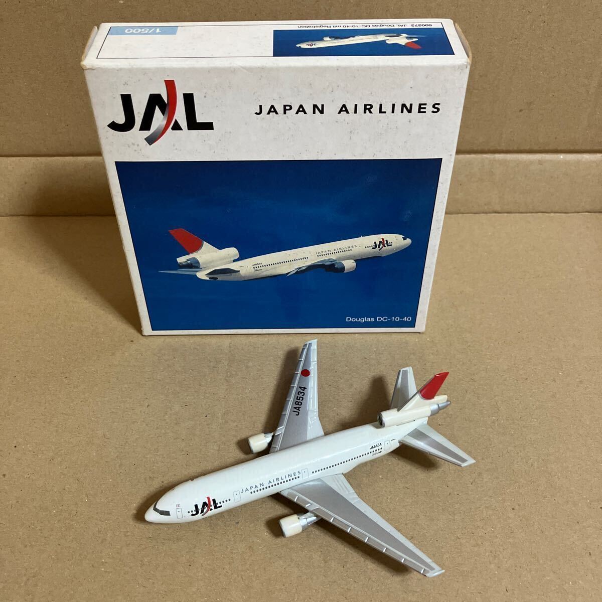 Yahoo!オークション - herpa Wings 1/500 JAL DC-10-40 日本航空