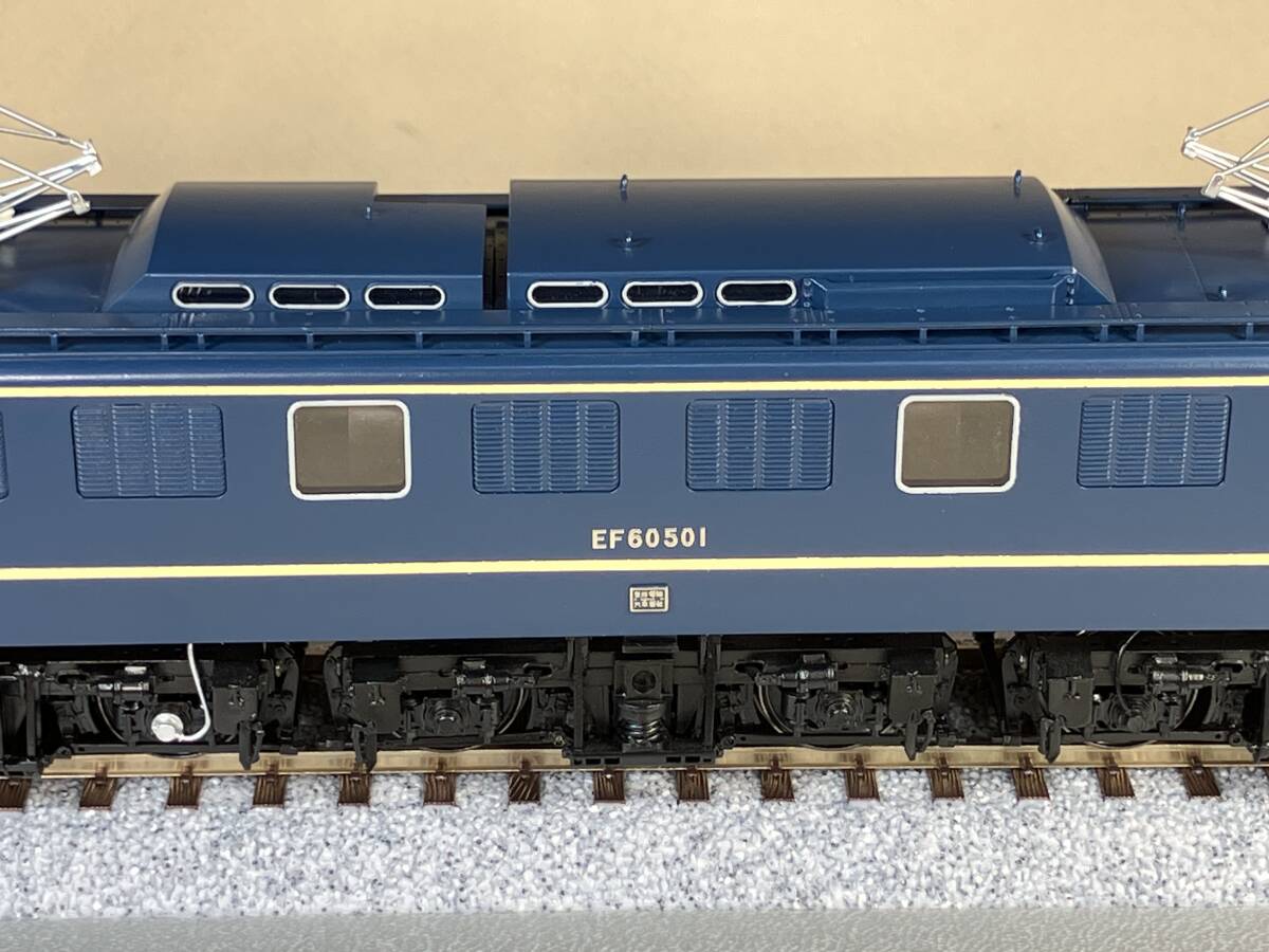 Yahoo!オークション - 美品・架線集電可・天賞堂 EF60 501号機...