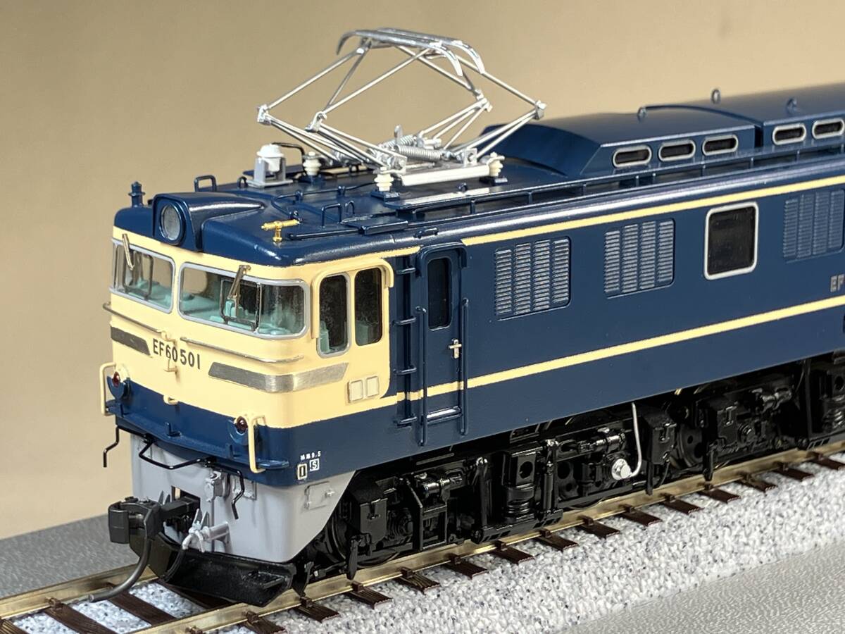 Yahoo!オークション - 美品・架線集電可・天賞堂 EF60 501号機...