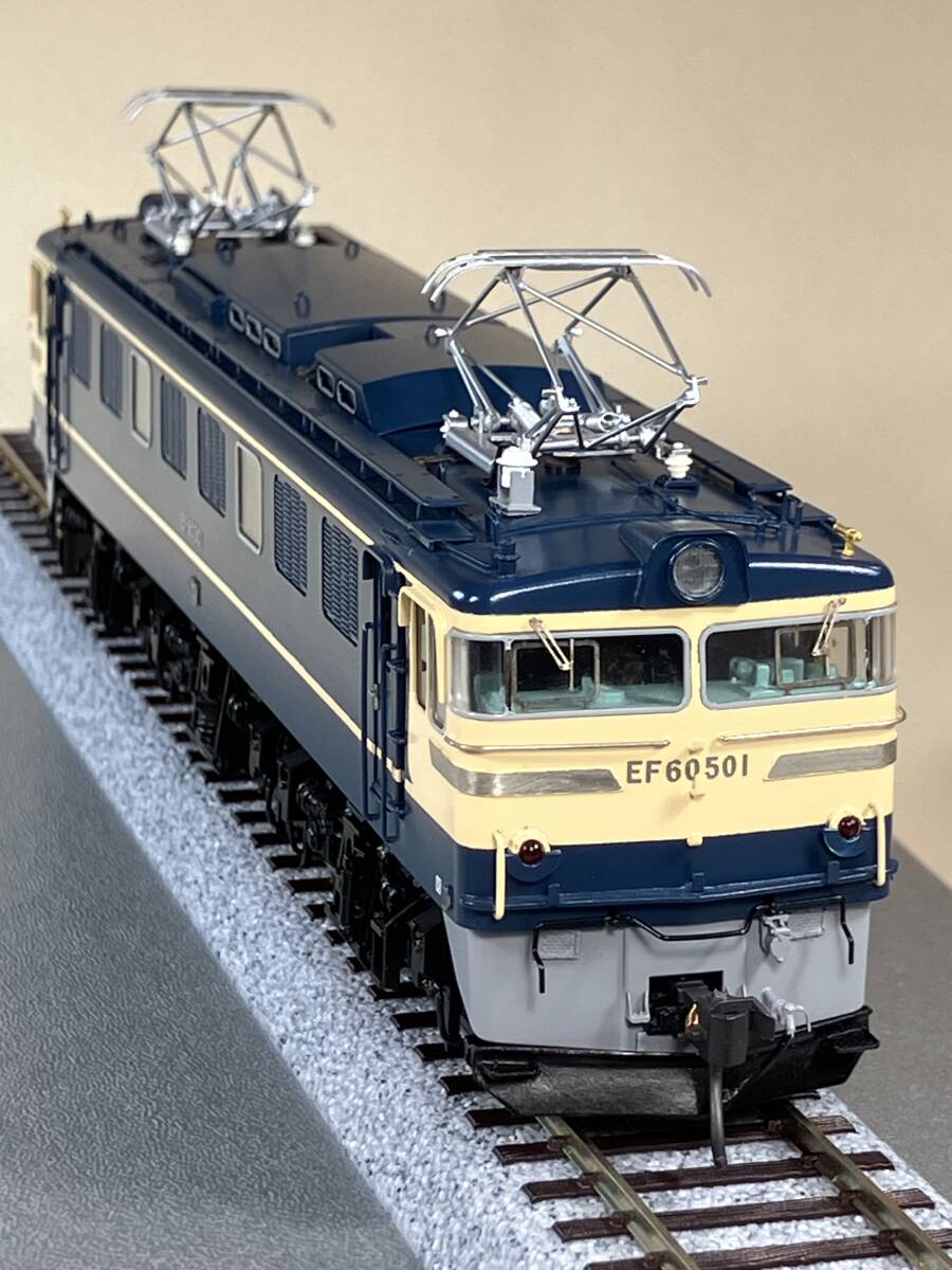 Yahoo!オークション - 美品・架線集電可・天賞堂 EF60 501号機...