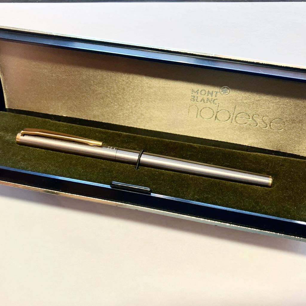 Yahoo!オークション - モンブラン MONTBLANC 万年筆 ノブレス noblesse...