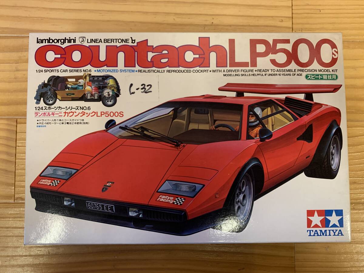 Yahoo!オークション - C-32 1/24 TAMIYA LAMBORGHINI COUNTACH LP500