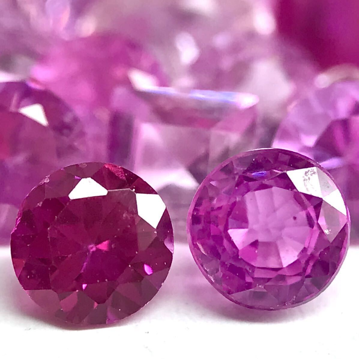 Yahoo!オークション - (天然カラーサファイアおまとめ25ct)s 裸石 宝石...