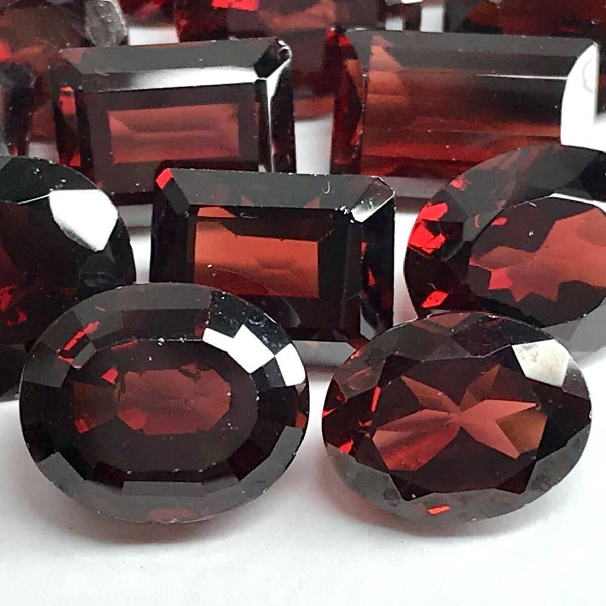 Yahoo!オークション - (天然ガーネット15点おまとめ49.5ct)s ルース 裸...