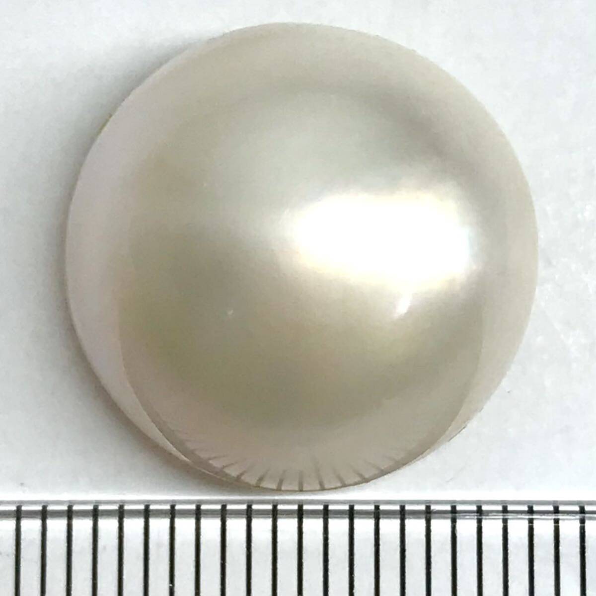 Yahoo!オークション - (マベパール18.94ct)s 約18.2×18.1mm pearl パ...