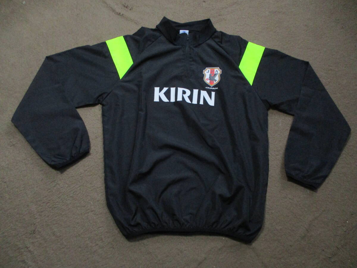 Yahoo!オークション - 【JFA】 KIRIN／日本代表 ハーフジップ／裏地メ...