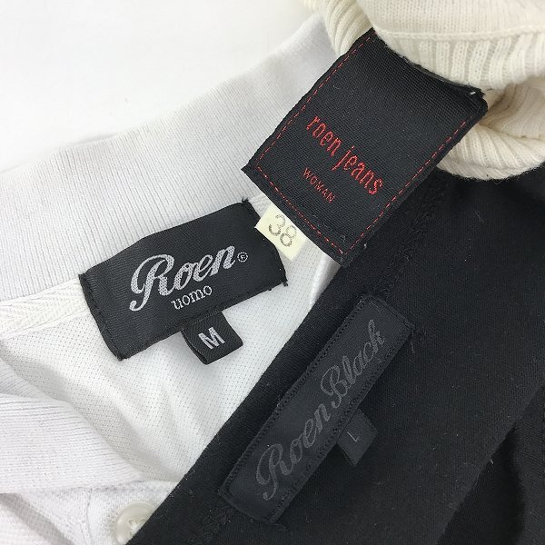 Yahoo!オークション - 【おまとめ】Roen uomo/Roen black/Roen jeans ...