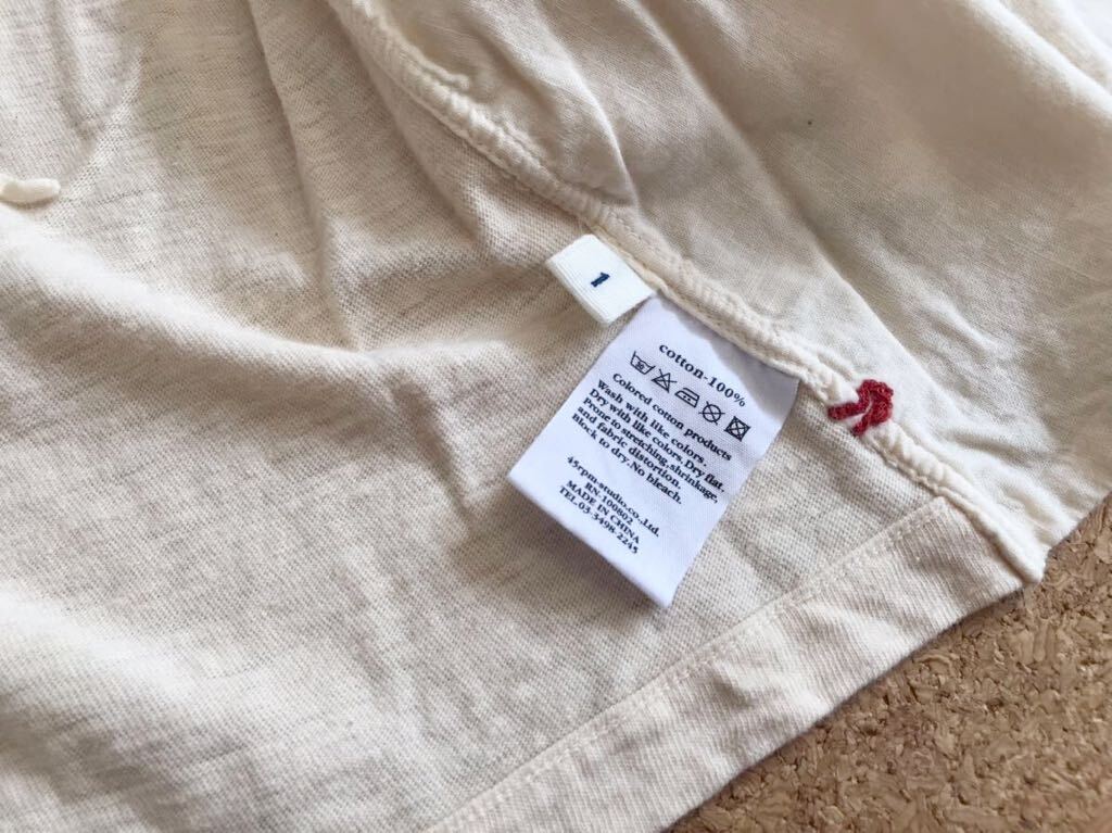 Yahoo!オークション - 45rpm R 生成りフリルシャツサイズ1