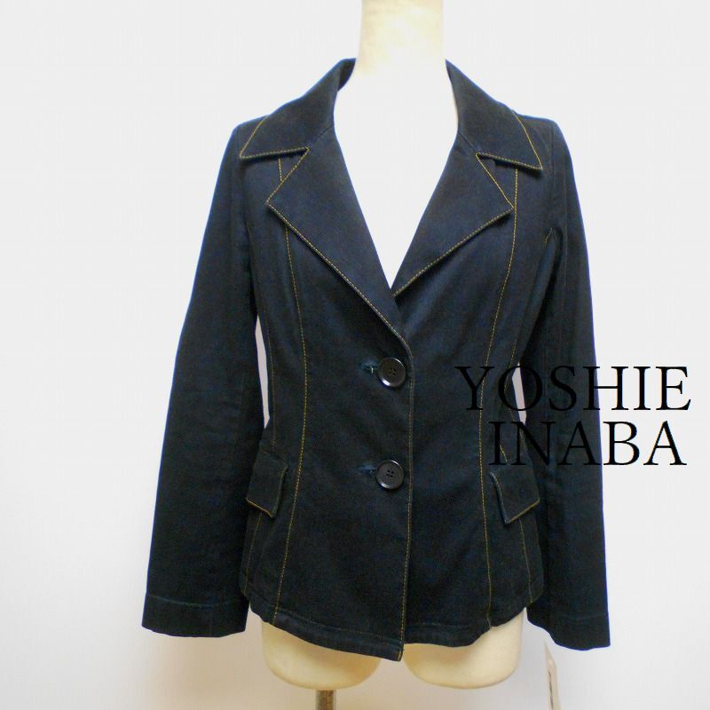 912112 YOSHIE INABA ヨシエイナバ デニム ジャケット 38(Mサイズ)｜売買されたオークション情報、yahooの商品情報をアーカイブ公開 - オークファン（aucfan.com）
