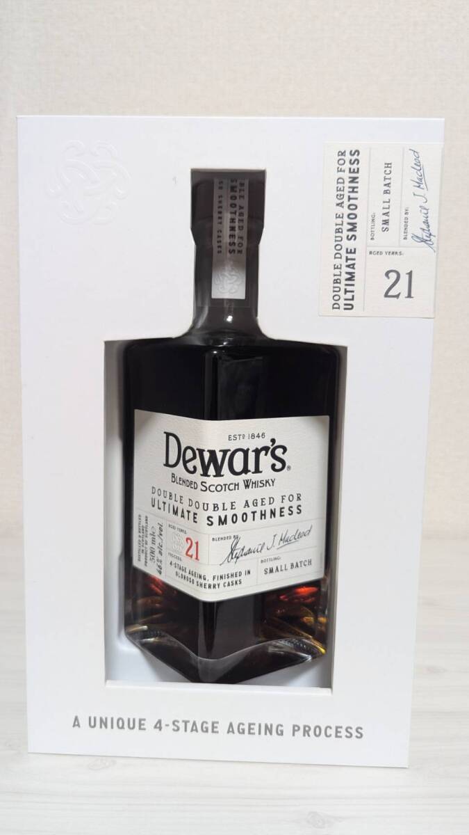 Yahoo!オークション - 1円 Dewars（デュワーズ）21年 ダブル ダブル