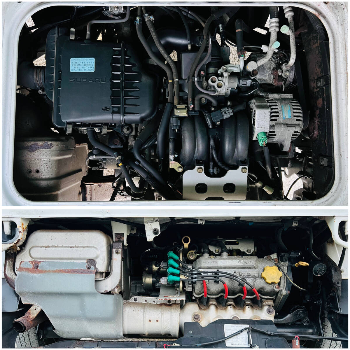 Yahoo!オークション - H15年9月 LE-TT2 サンバートラック4WD5速マニュ...