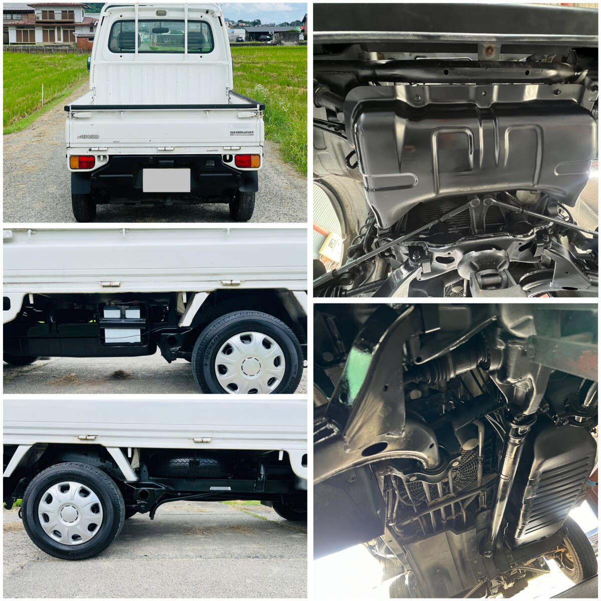 Yahoo!オークション - H8年V-KS4 サンバートラック4WD5速マニュアル ...