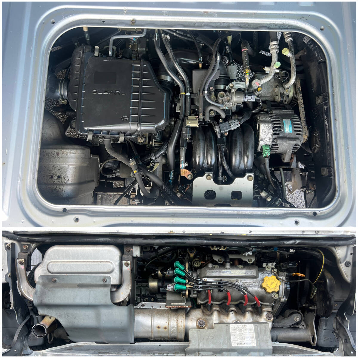 Yahoo!オークション - H15年LE-TV2 サンバーバン4WD5速マニュアル パ...