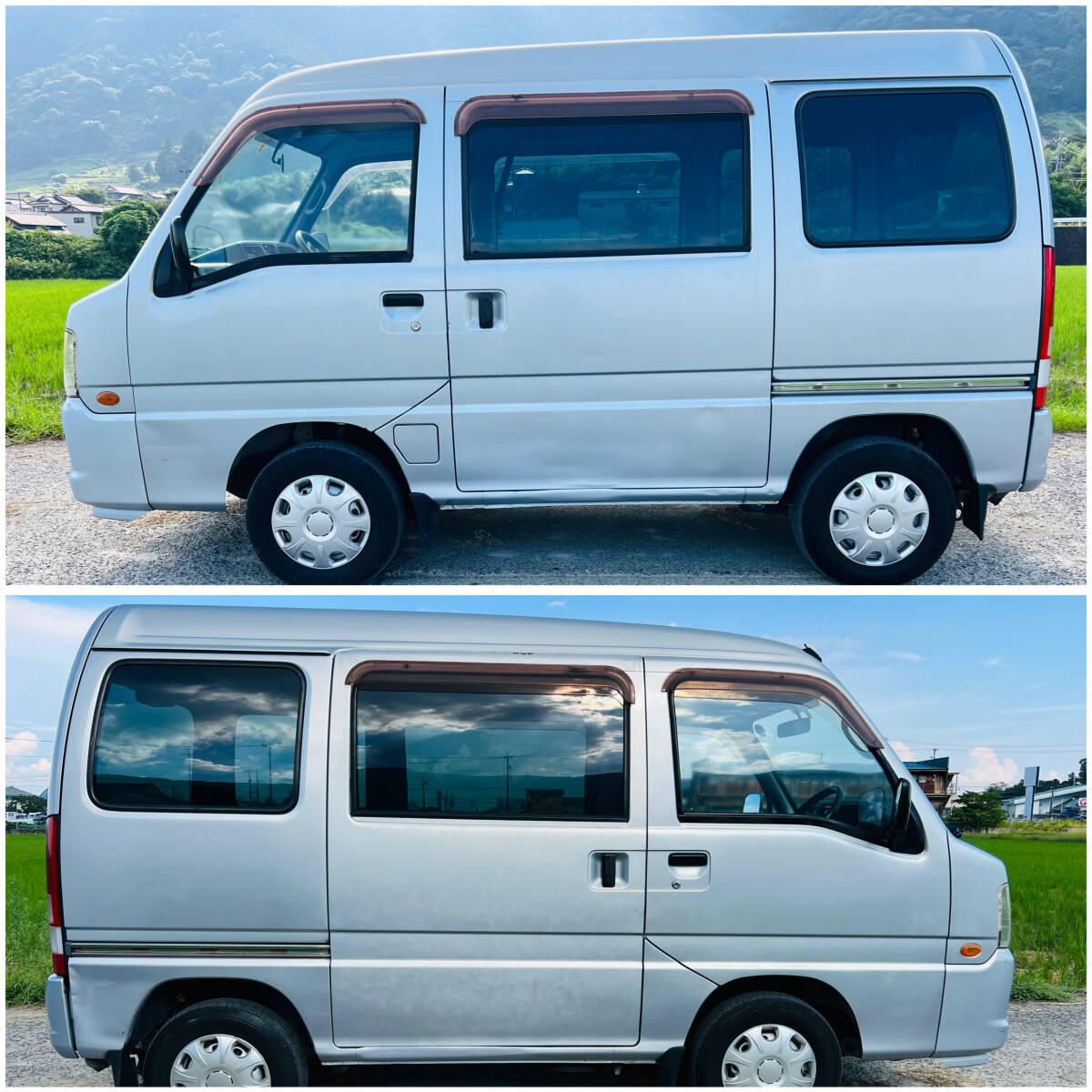 Yahoo!オークション - H15年LE-TV2 サンバーバン4WD5速マニュアル パ...