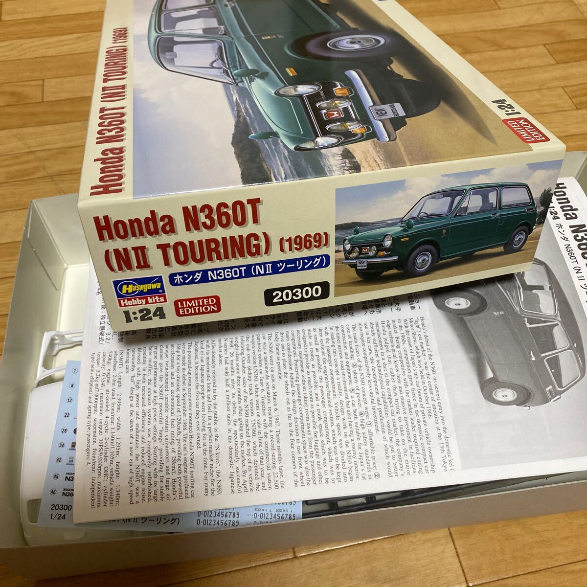 Yahoo!オークション - ハセガワ プラモデル 1/24 ホンダ N360T 送料510...