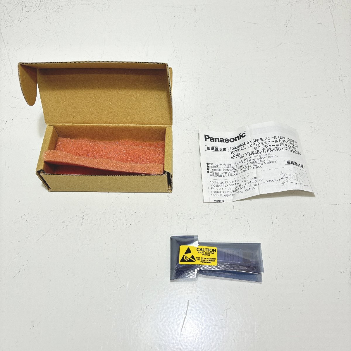 Yahoo!オークション - 【新品】 Panasonic SFP-1000SX PN54021 SFP モ...