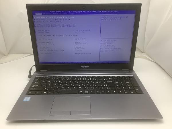 ジャンク FRONTIER NLKRC170 Core i3 8130U 2.2G 8G 480G(フロンティア)｜売買されたオークション情報、yahooの商品情報をアーカイブ公開 ...