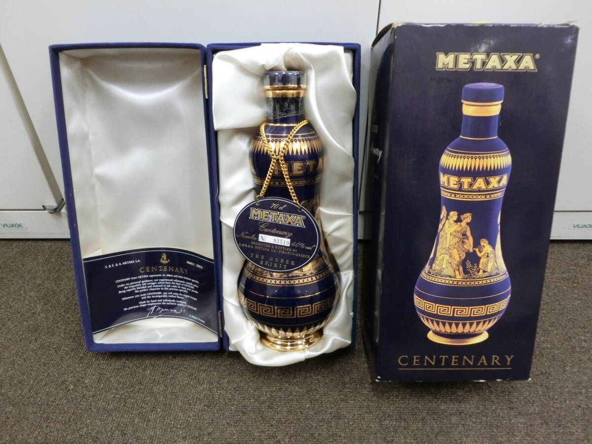 Yahoo!オークション - 38673 METAXA メタクサ センテナリー 40％ 700ml...