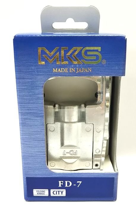 Yahoo!オークション - 新品アウトレット品 MKS FD-7 シルバー 左右セッ...