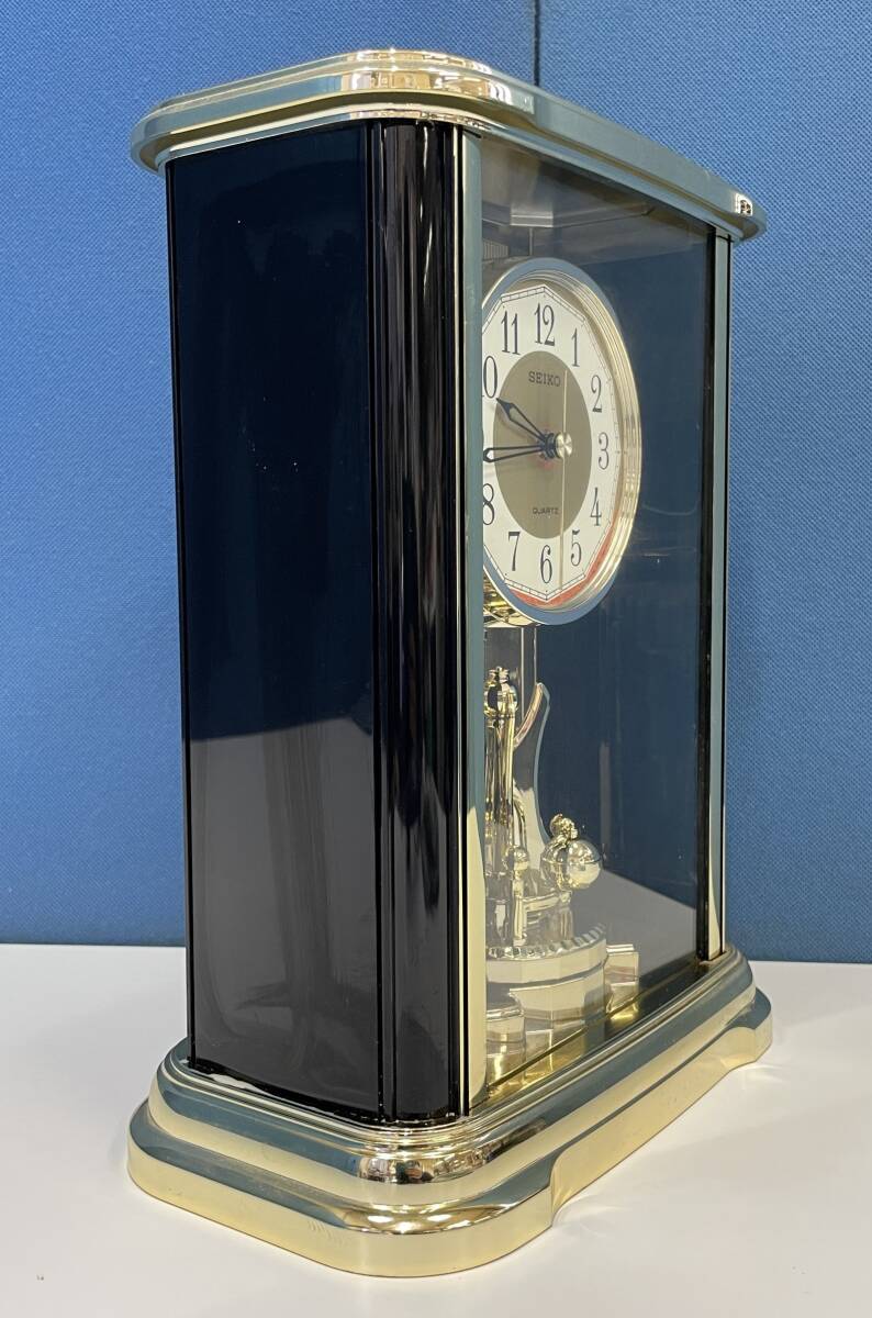 Yahoo!オークション - M264 SEIKO セイコー 置き時計 BZ314G クォーツ...