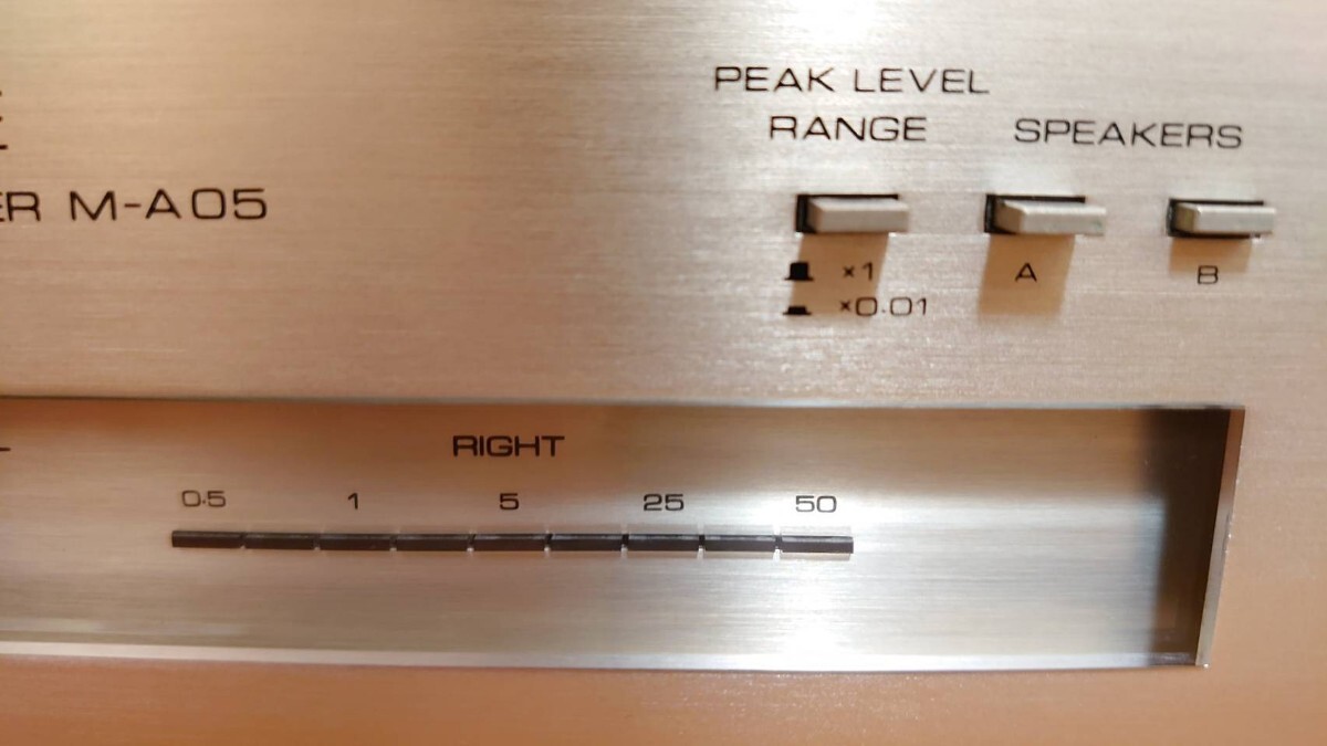 Yahoo!オークション - DIATONE パワーアンプM-A05動作美品クリーニング...