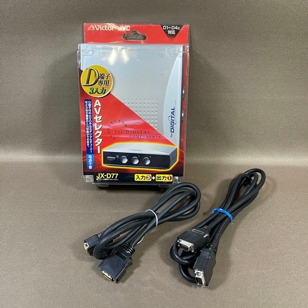 Yahoo!オークション - XA966 【 Victor・JVC D端子専用 3入力 AVセレク...