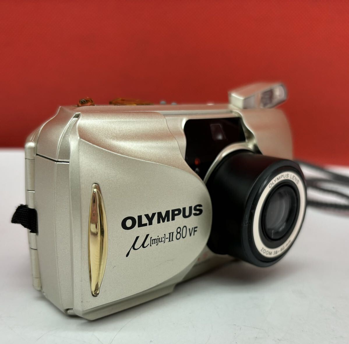 Yahoo!オークション - # OLYMPUS μ mju-Ⅱ 80VF コンパクトフィルムカ...