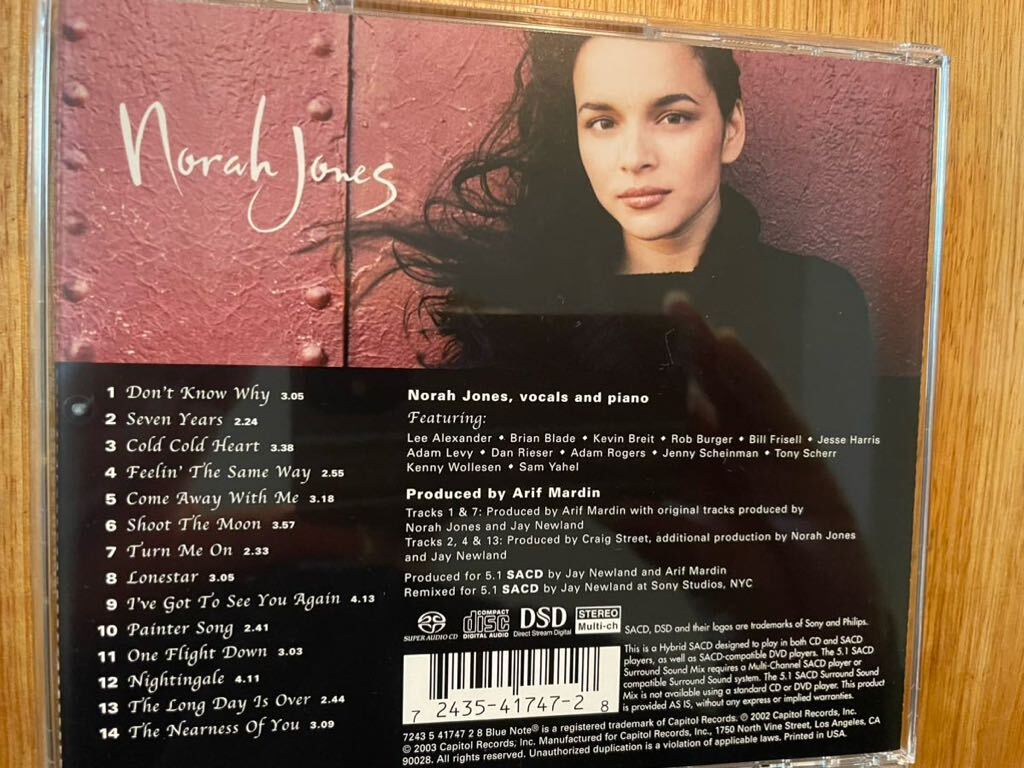 Yahoo!オークション - SACD NORAH JONES / COME AWAY WITH ME