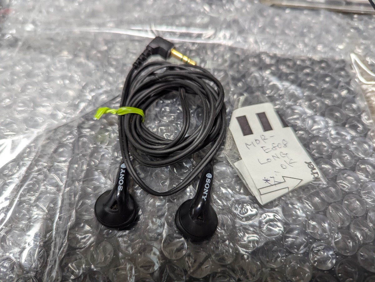 Yahoo!オークション - SONY イヤホン MDR-E808 ロングコード ジャンク