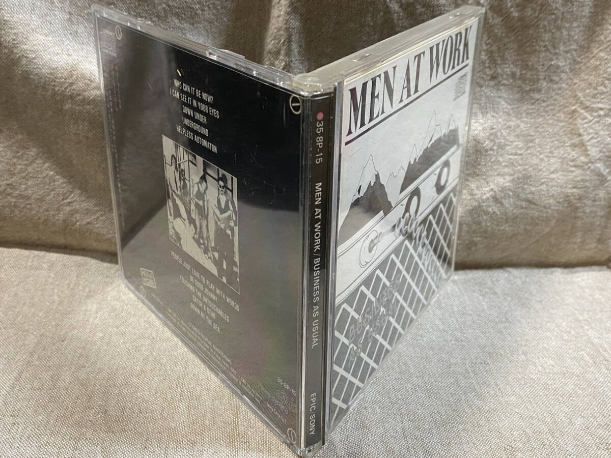 Yahoo!オークション - MEN AT WORK - BUSINESS AS USUAL 35・8P-15 SON...