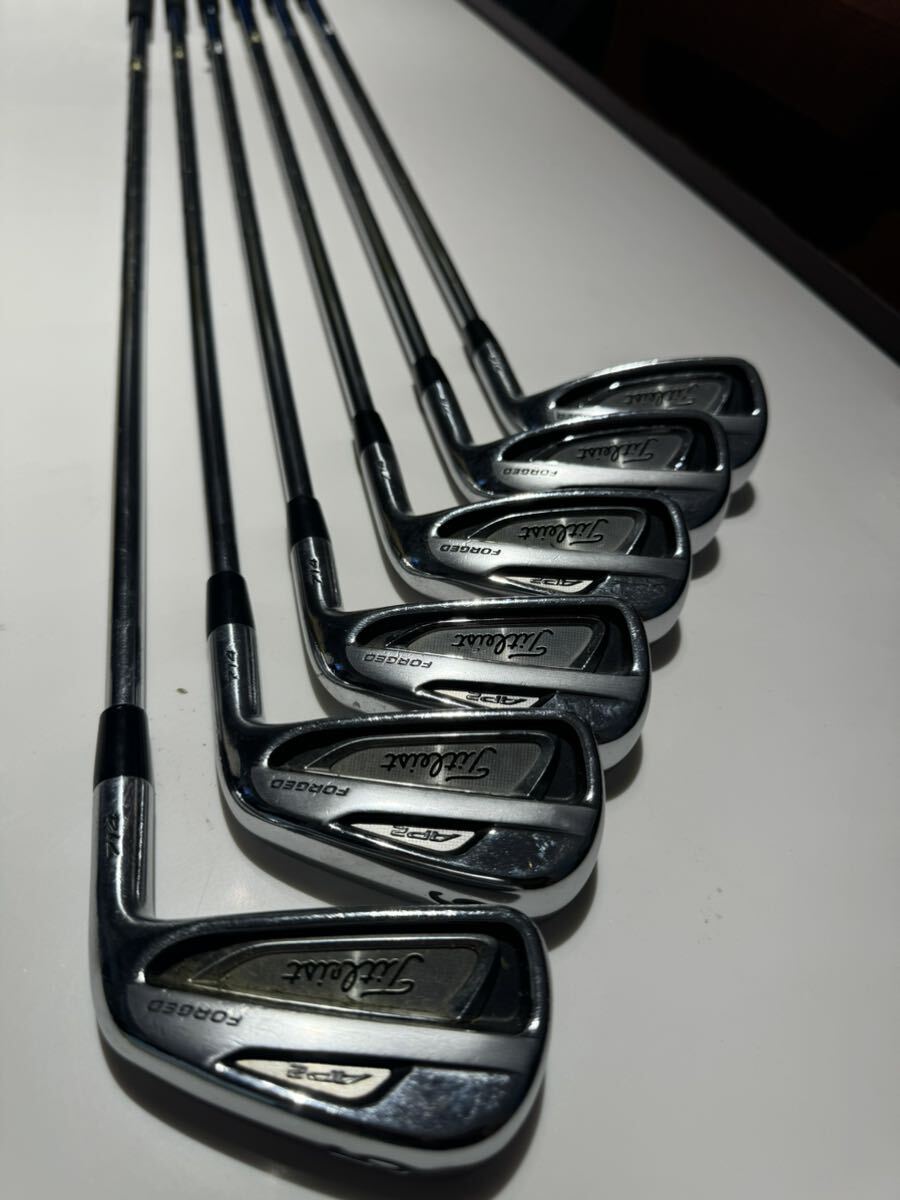 Yahoo!オークション - タイトリスト AP2 アイアンセット P〜5