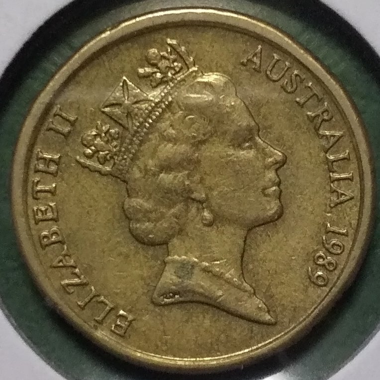 Yahoo!オークション - (C-728) オーストラリア 2ドルアルミ銅貨 1989年...