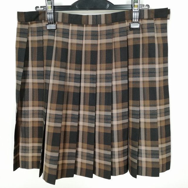 Yahoo!オークション - 1円 スクールスカート 大きいサイズ 冬物 w78-丈...