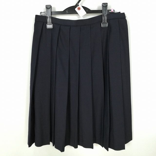 Yahoo!オークション - 1円 スクールスカート 大きいサイズ 冬物 w72-丈...