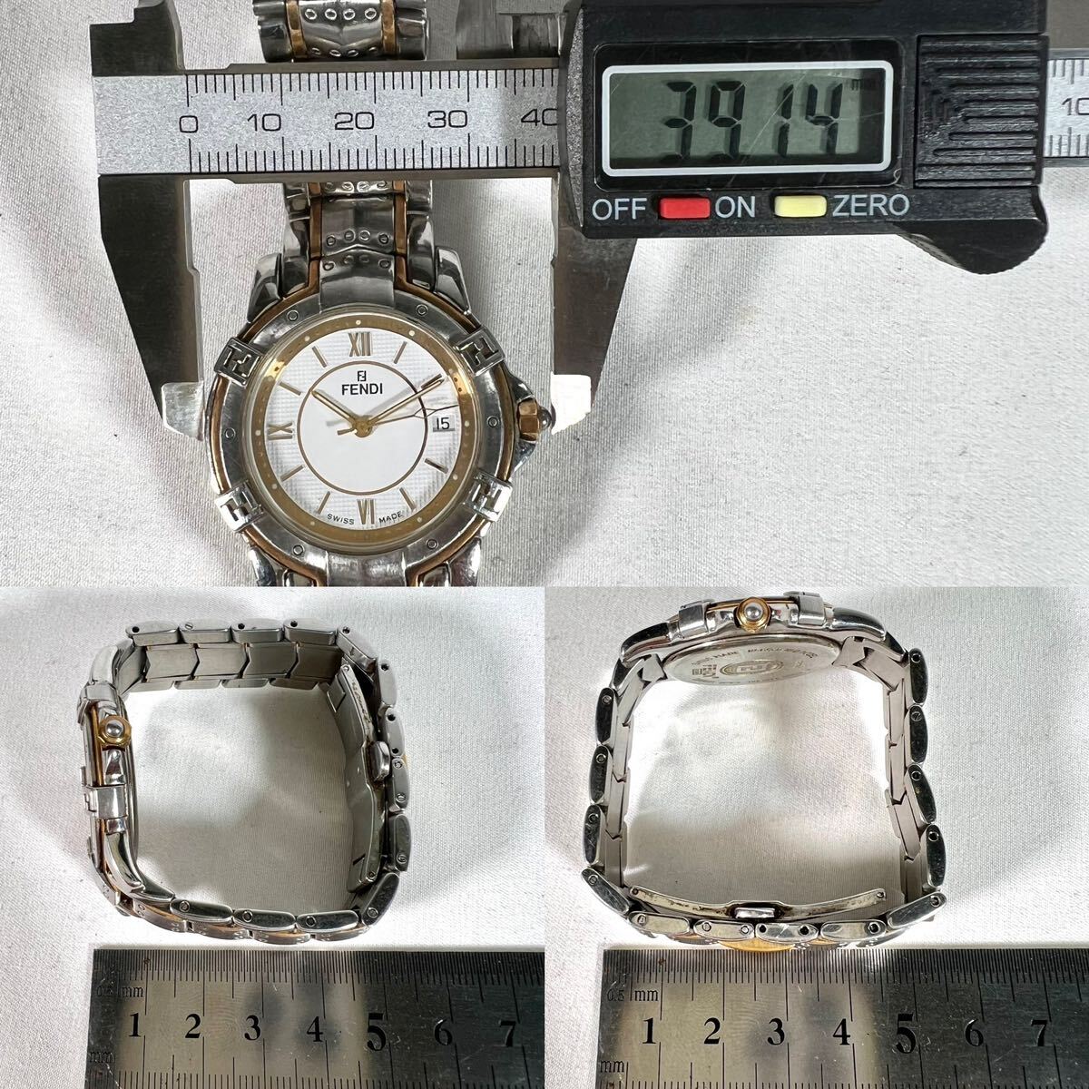 Yahoo!オークション - 【現状品】FENDI フェンディ3500G コンビネーシ...