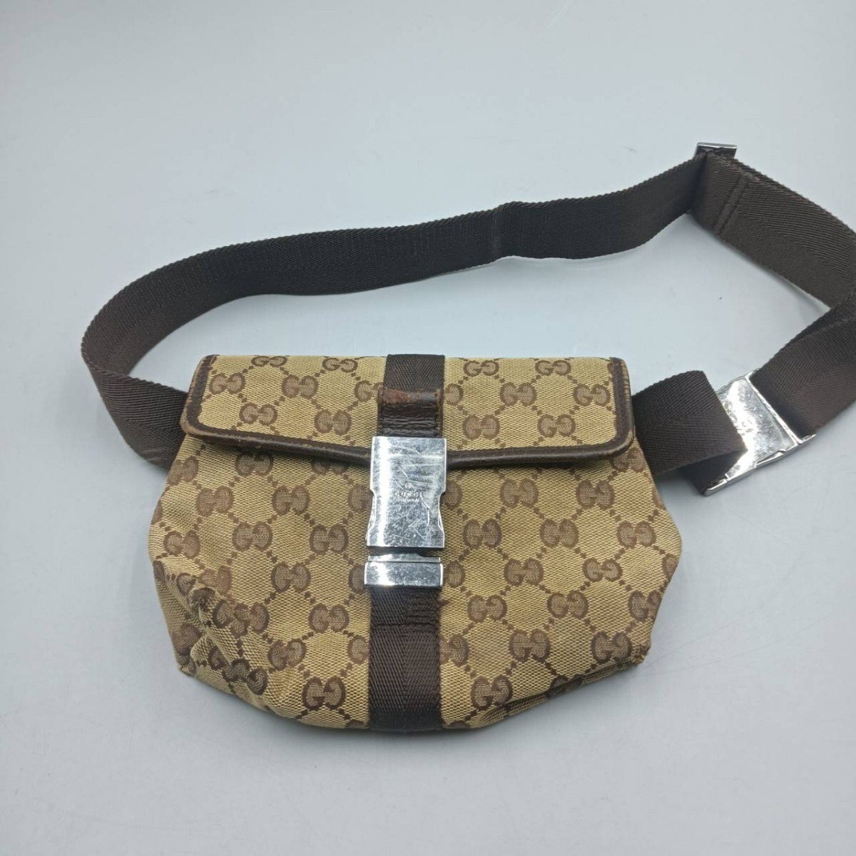 Yahoo!オークション - D GUCCI グッチショルダーバッグ ボディバッグ G...