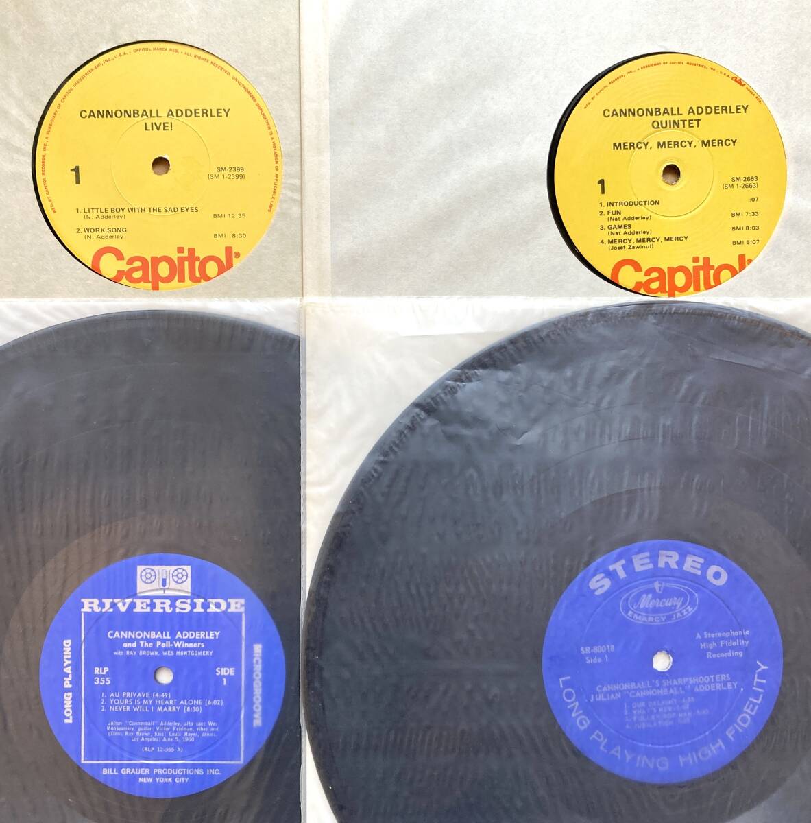 Yahoo!オークション - JKT傷み有含む Cannonball Adderley(キャノンボ...