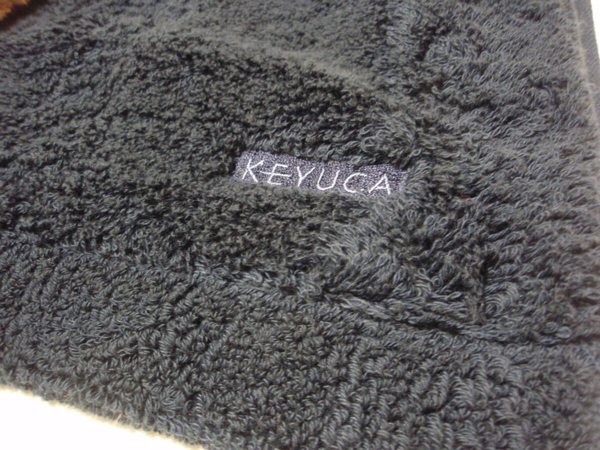 Yahoo!オークション - KEYUCA 紺・ベージュ2枚 フェイスタオル ケユ...