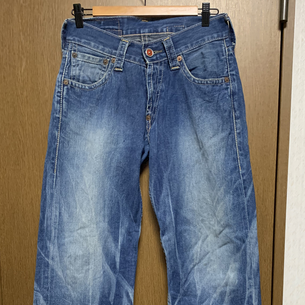 W30 Levi's 902 TYPE1JEANS｜リーバイス タイプ1ジーンズ シンチバック尾錠 加工デニム(W30)｜売買されたオークション情報、yahooの商品情報をアーカイブ公開 ...