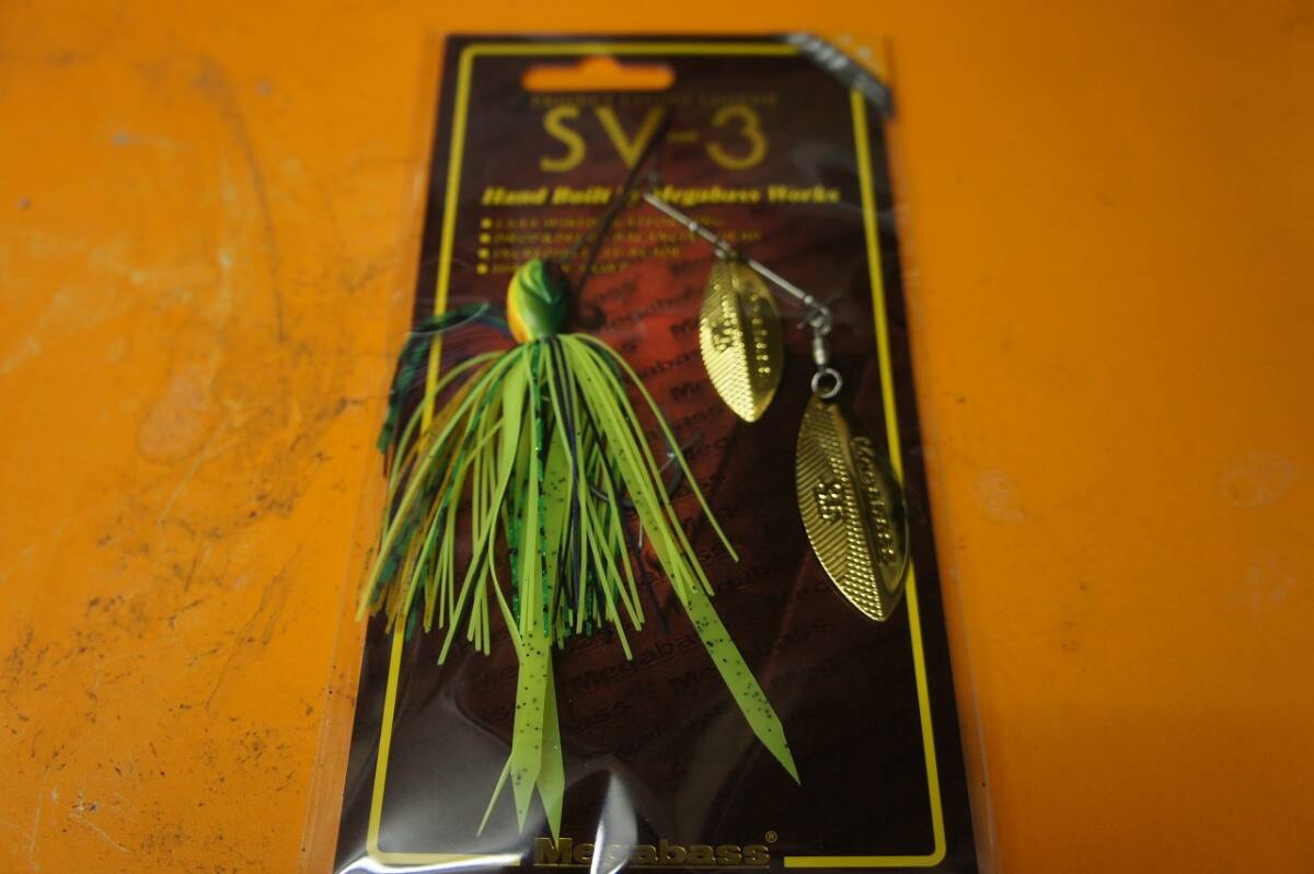 Yahoo!オークション - Megabass メガバス SV-3 3/8oz DW(Double Willow...